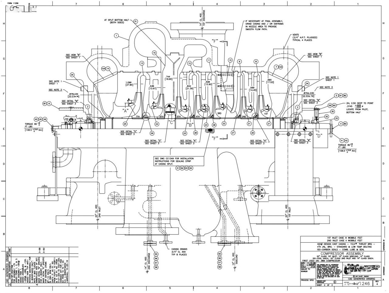 Radial compressor technical expertise - SPR